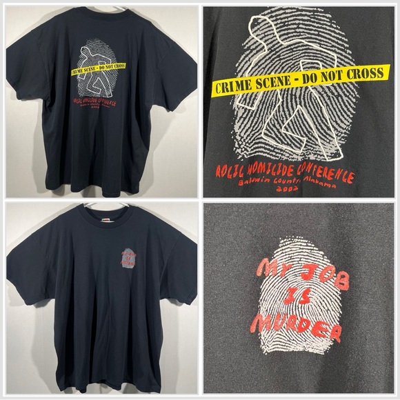 Fruit of the Loom | Shirts | Vtg Y2k 2 Rocic Homicide Conference ...